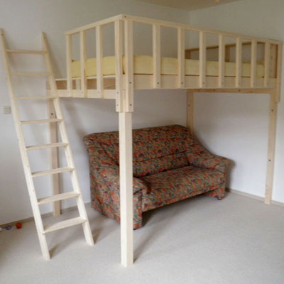 Stabile Hochbetten und Hochetagen nach Maß für Erwachsene und Kinder ...